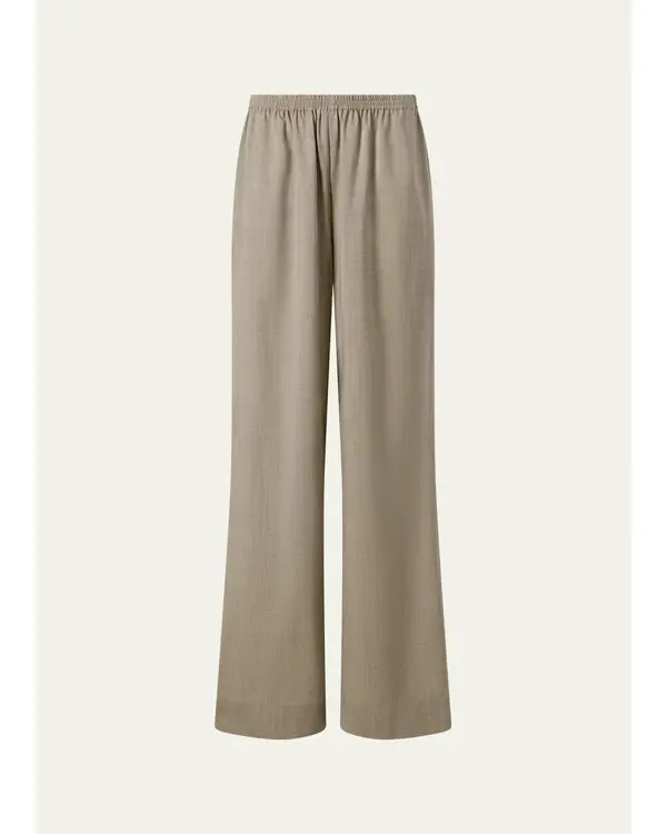 Attersee The Slouch Pants In Lightweight Wool Suiting