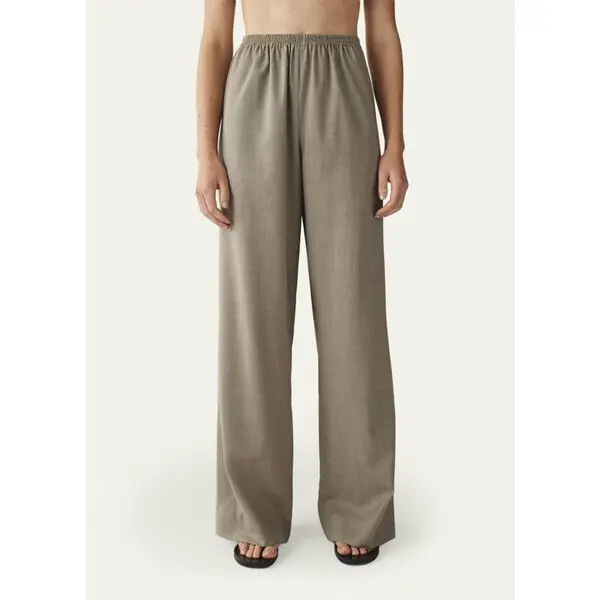 Attersee The Slouch Pants In Lightweight Wool Suiting