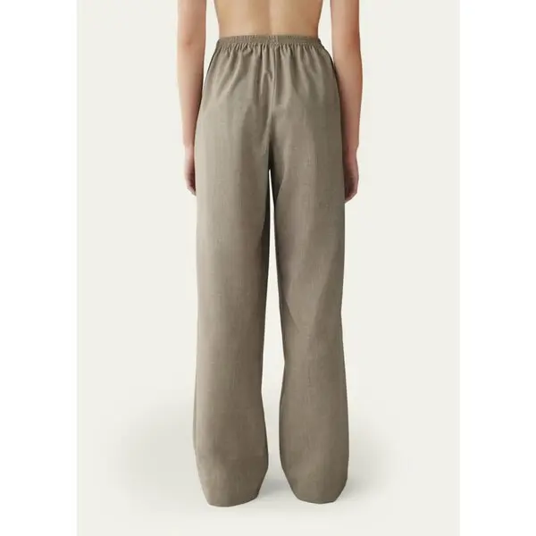 Attersee The Slouch Pants In Lightweight Wool Suiting