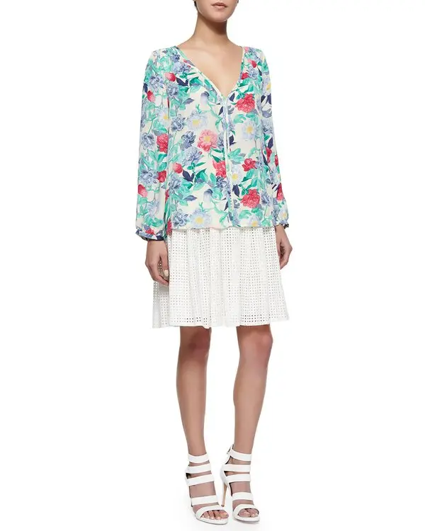 Attersee Sheer Cotton Voile Oversized Utility Shirt
