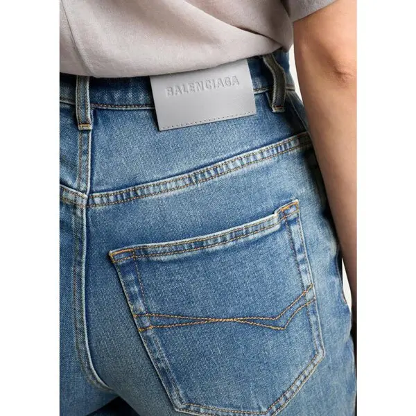 Balenciaga High-rise Slim-leg Jeans