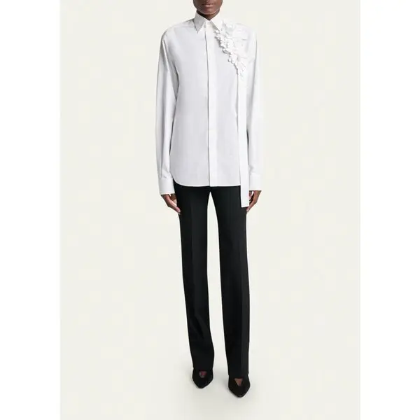 Balenciaga Low-rise Slim-leg Tailored Pants
