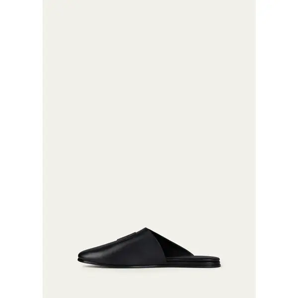 Givenchy Label Leather Mules