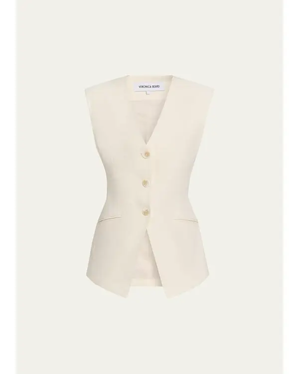 Veronica Beard Gillson Tailored Vest