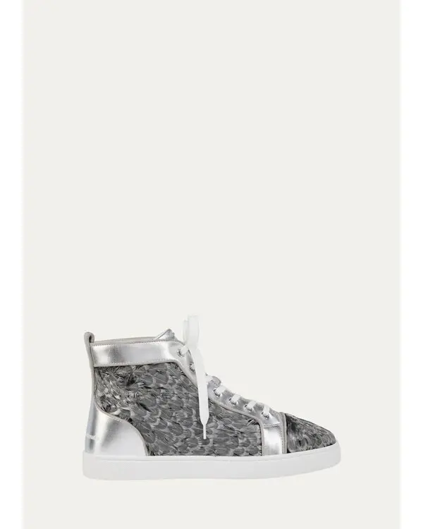 CHRISTIAN LOUBOUTIN Louis Canopy Red-sole Sneakers