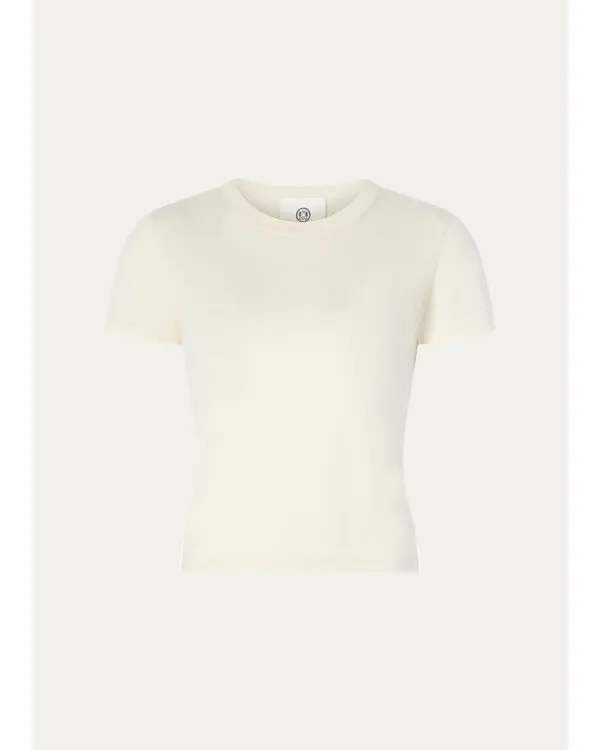 Attersee Cashmere-silk Short-sleeve Tee