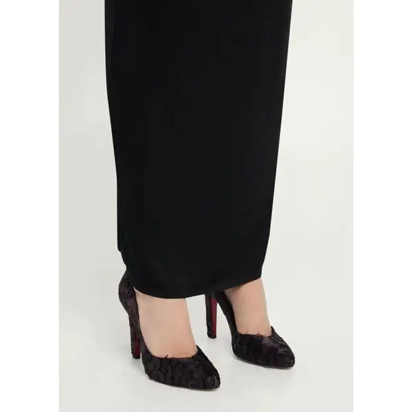 CHRISTIAN LOUBOUTIN 100mm Fanny Silk Feather Pumps