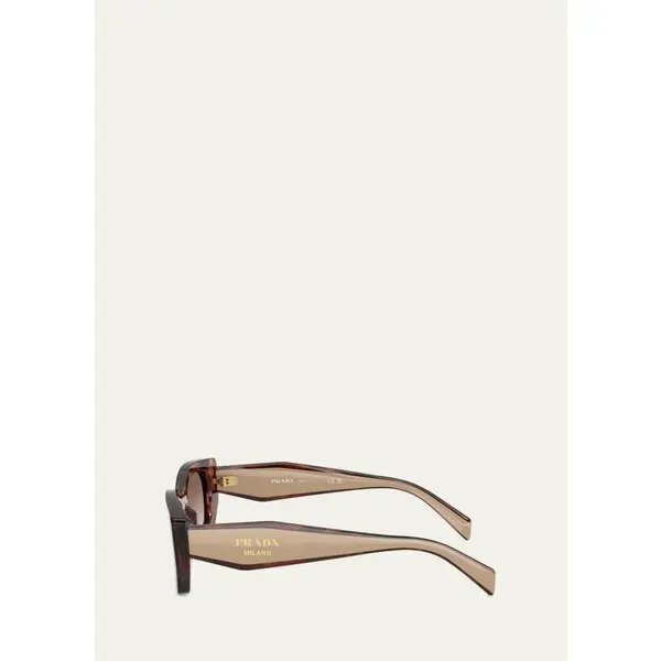 Prada Pr B05s Pillow Rectangular Sunglasses