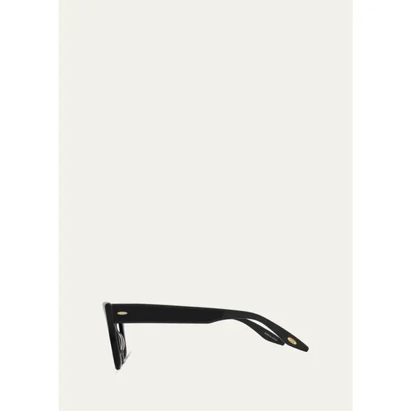 Barton Perreira Gibson 50mm Acetate Cat-eye Sunglasses - Black