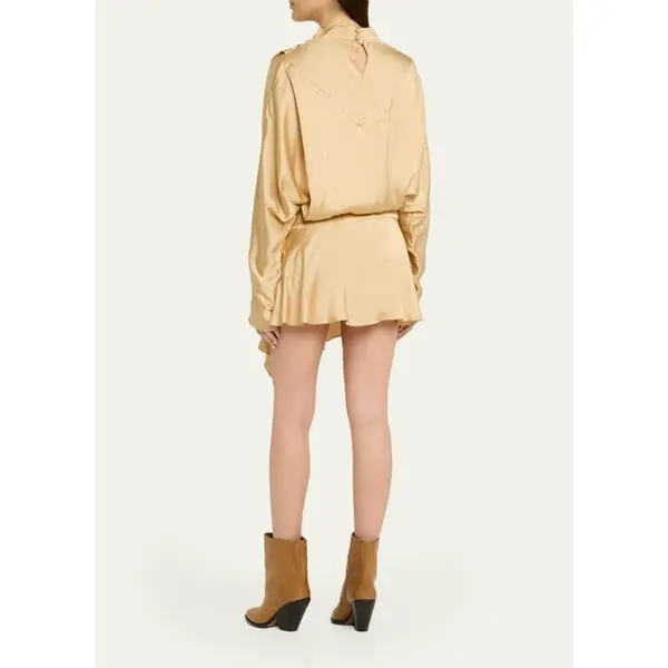 Isabel Marant Étoile Neline Asymmetric Mini Dress
