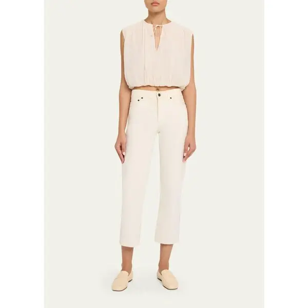 FRAME The Wave Top - Cream