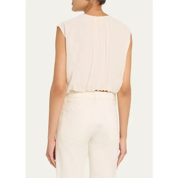 FRAME The Wave Top - Cream