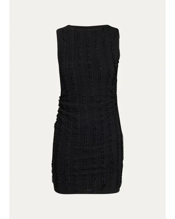 Veronica Beard Charissa Textured Mini Dress
