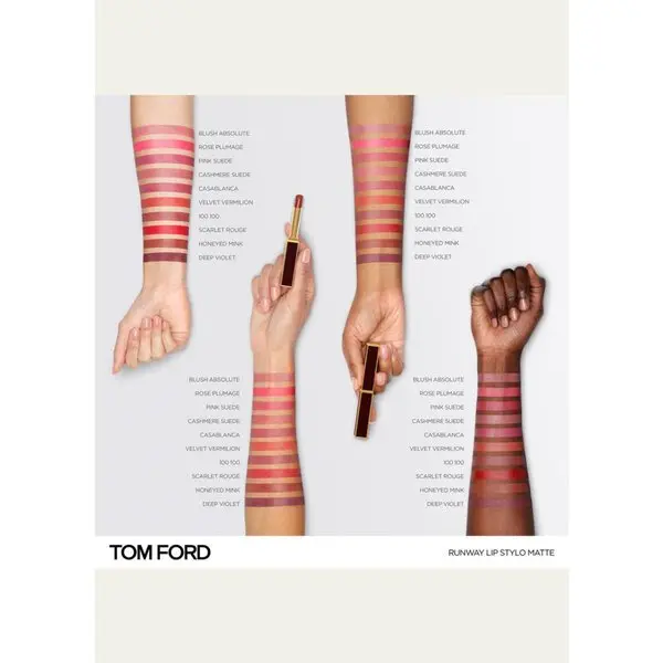 TOM FORD Runway Stylo Matte Lipstick, Shade - 100
