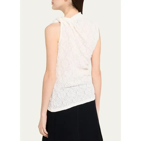 Proenza Schouler White Label Circe Draped Stretch-knit Top