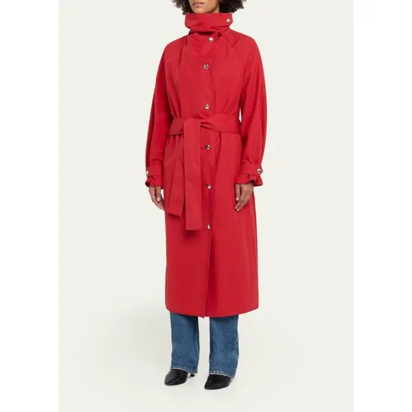 Proenza Schouler White Label Corey Belted Trench Coat