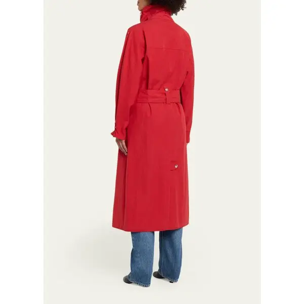 Proenza Schouler White Label Corey Belted Trench Coat