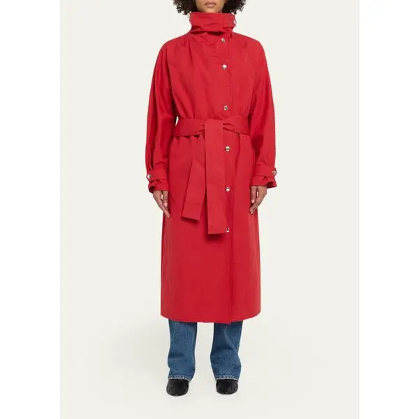 Proenza Schouler White Label Corey Belted Trench Coat
