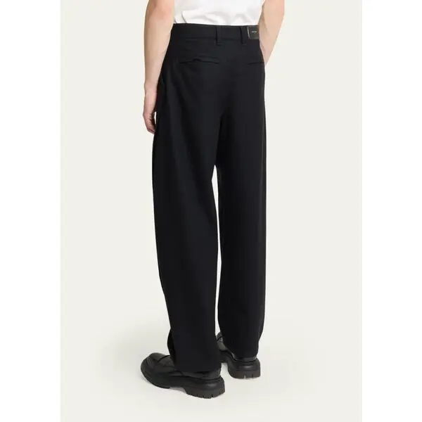 Givenchy Wool Flannel Straight-leg Trousers
