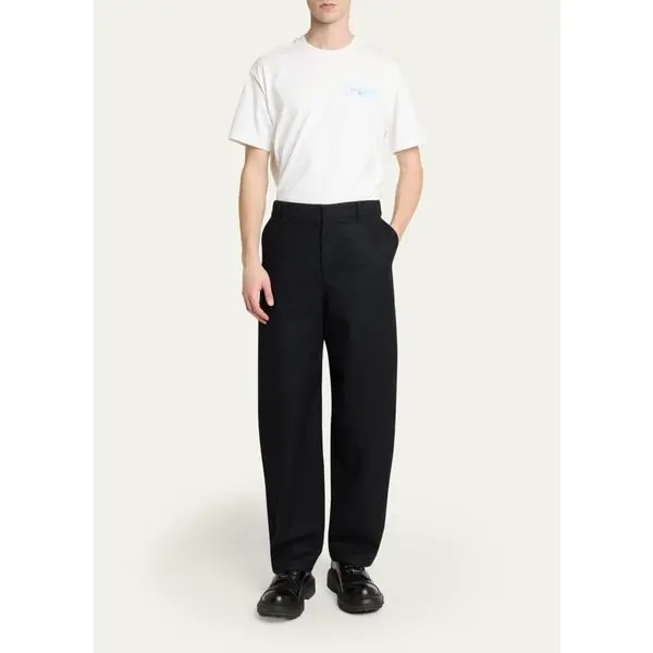 Givenchy Wool Flannel Straight-leg Trousers