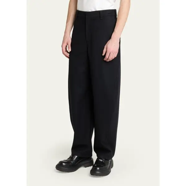 Givenchy Wool Flannel Straight-leg Trousers