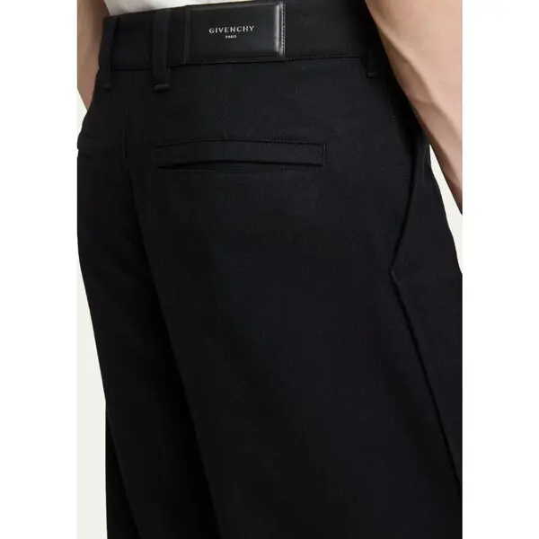 Givenchy Wool Flannel Straight-leg Trousers