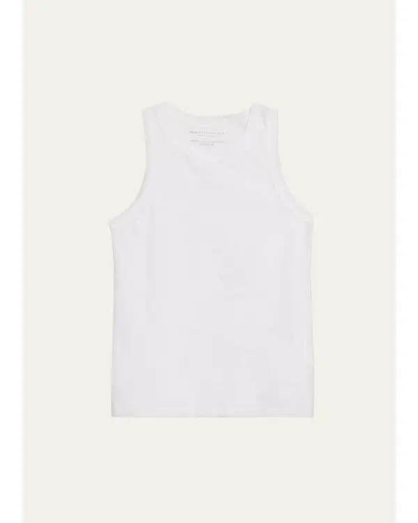 Majestic Filatures Deluxe Organic Cotton Tank Top - Blanc