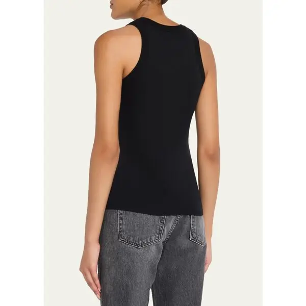 Majestic Filatures Deluxe Organic Cotton Tank Top - Noir