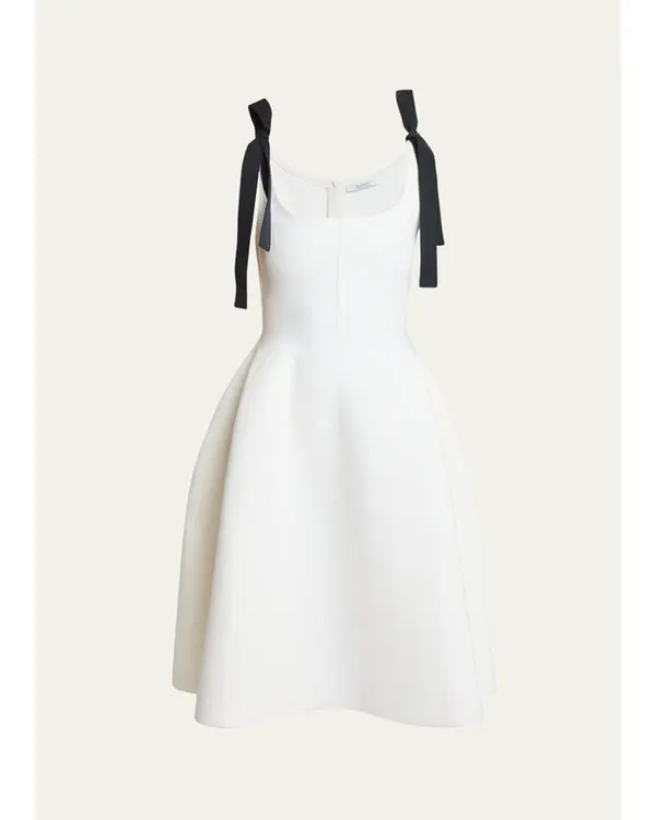 Givenchy Sleeveless Bow-embellished Midi Dress