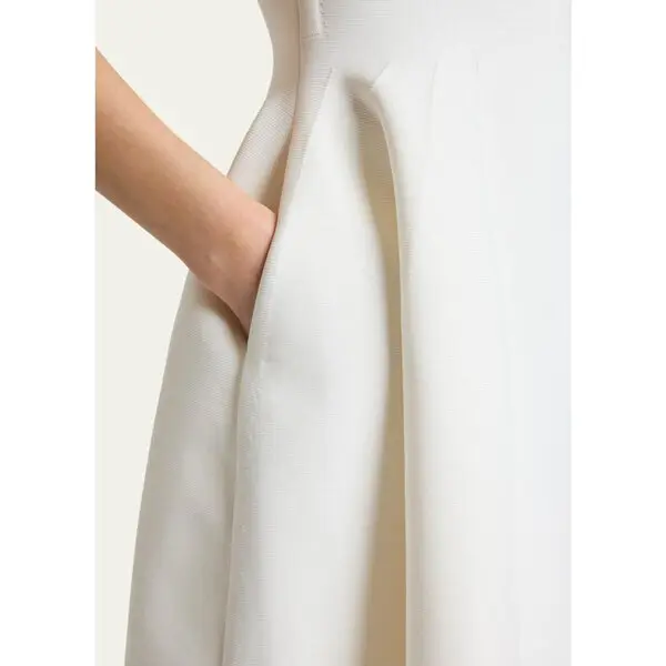 Givenchy Sleeveless Bow-embellished Midi Dress