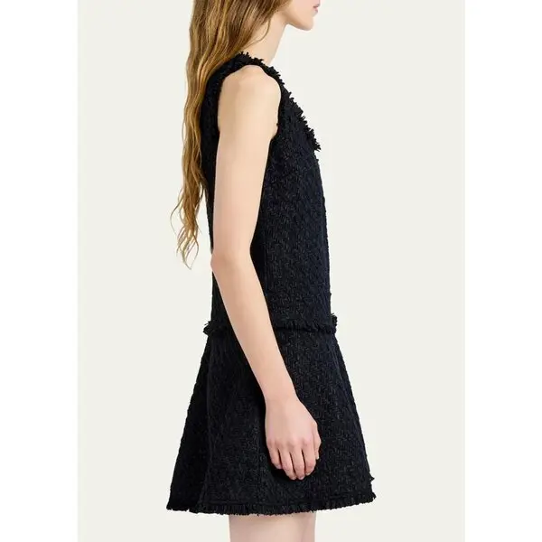 Proenza Schouler White Label Kaida Bouclé Mini Dress