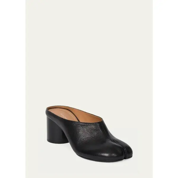 MAISON MARGIELA Tabi Leather Split-toe Mule Pumps