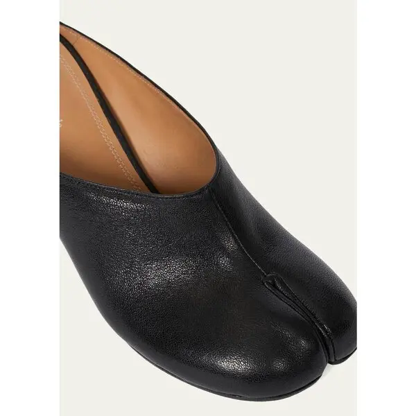 MAISON MARGIELA Tabi Leather Split-toe Mule Pumps
