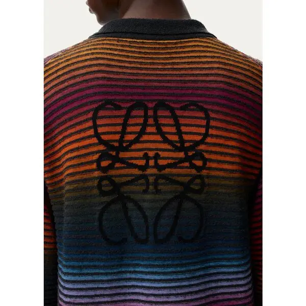 Loewe X Paula's Ibiza Multi-stripe Knit Shirt