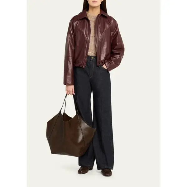 Brunello Cucinelli Paillette Check Mohair Crewneck Sweater