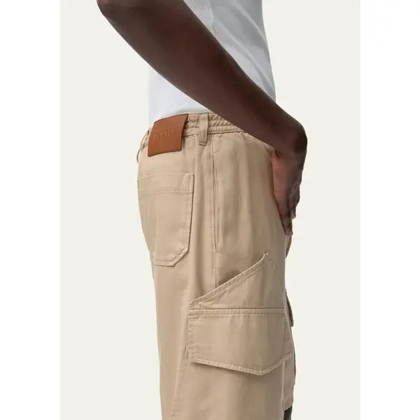 Loewe X Paula's Ibiza Washed Cotton Cargo Shorts