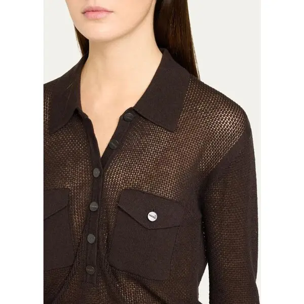 L'Agence Carine Cashmere-blend Sweater - Coffee Bea