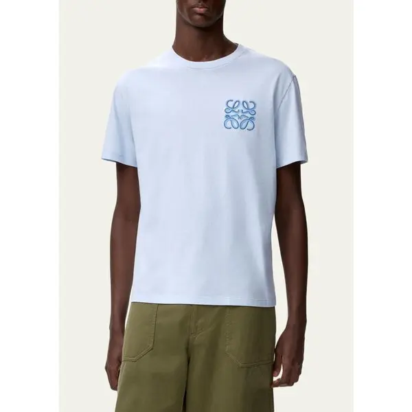 Loewe X Paula's Ibiza Embroidered Logo T-shirt