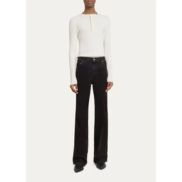 Amiri Flock Ma Fit Five-pocket Pants