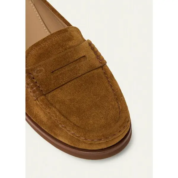 GIANVITO ROSSI Suede Penny Loafers - Texas