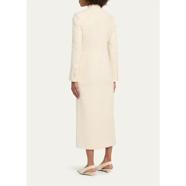 LIBEROWE Boucle Single-breasted Imperial Coat
