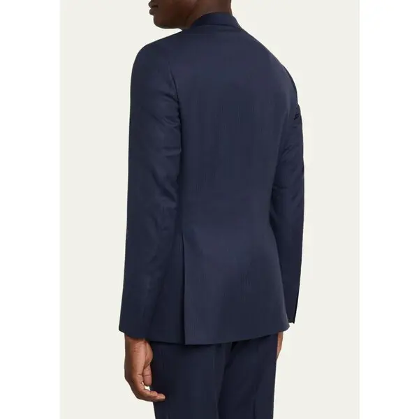 Brioni Wool Micro-herringbone Two-piece Suit