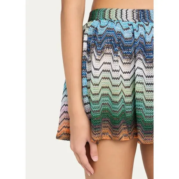 Missoni Zigzag-knit Shorts