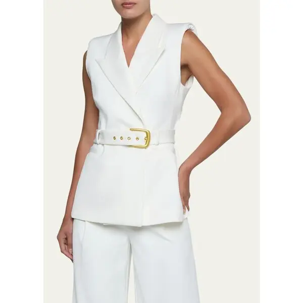 L'Agence Emerly Belted Vest