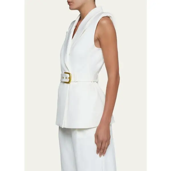 L'Agence Emerly Belted Vest
