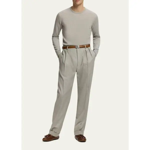 Ralph Lauren Purple Label Gregory Hand-tailored Wool Trousers