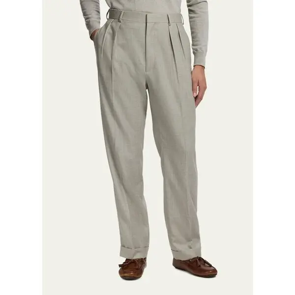 Ralph Lauren Purple Label Gregory Hand-tailored Wool Trousers