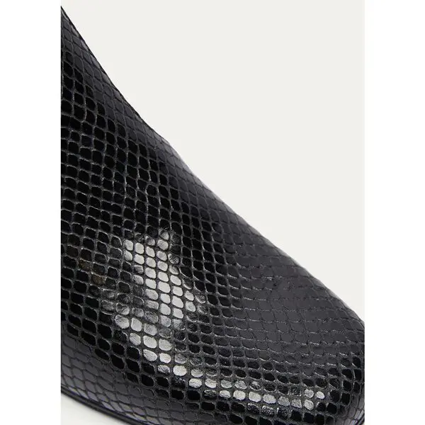 ROGER VIVIER Tres Vivier 45mm Snakeskin-embossed Leather Ankle Boots