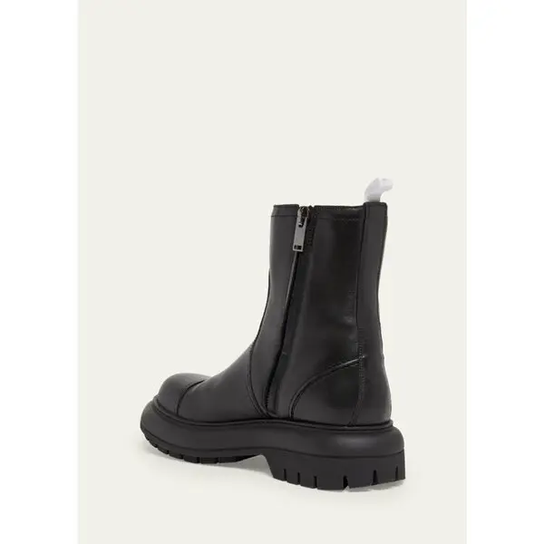 Givenchy Leather Biker Ankle Boots - Black