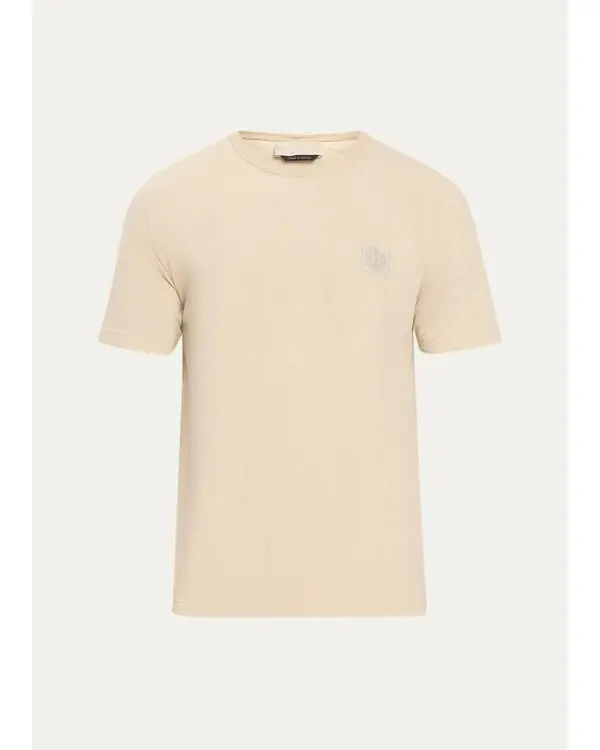 Stone Island Jersey Compass-patch Crewneck T-shirt